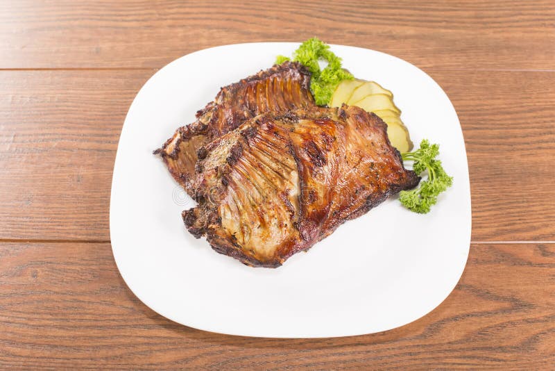 Of nutria ribs grilled stock photo. Image of meat, animal - 36095110