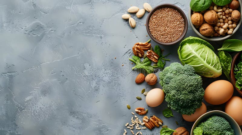 Nutrient-Packed Ingredients: Fresh Spinach and Broccoli for Wholesome ...