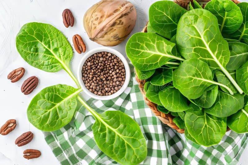 Nutrient Rich Dish Featuring Vibrant and Fresh Microgreens for a ...