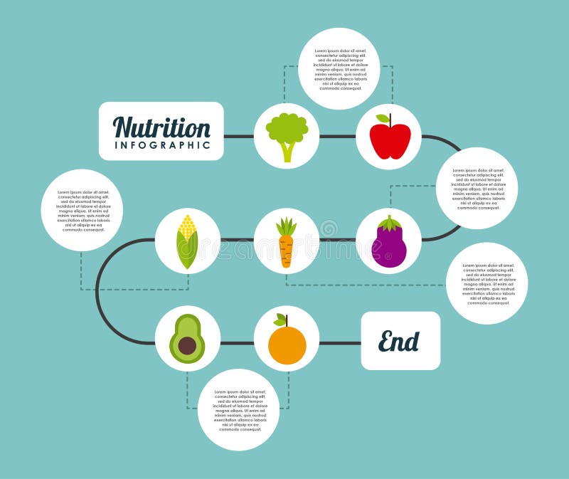Nutrition concept design stock vector. Illustration of diet - 62909361