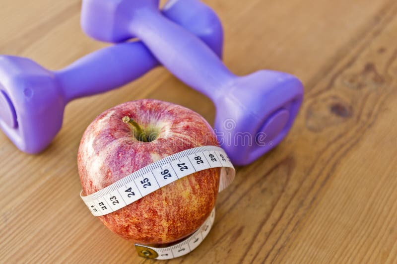 Nutrition and exercising stock image. Image of slim, exercise - 22152287