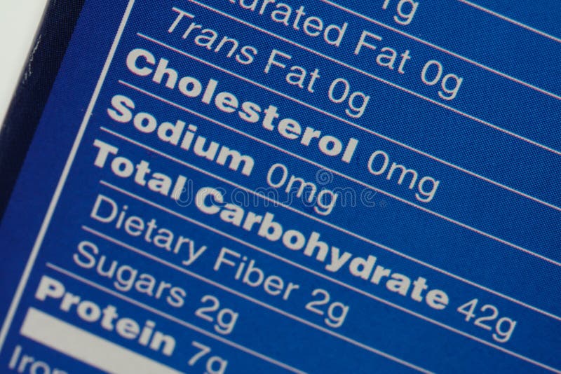 Nutrition Label stock image. Image of information, healthy - 4459339