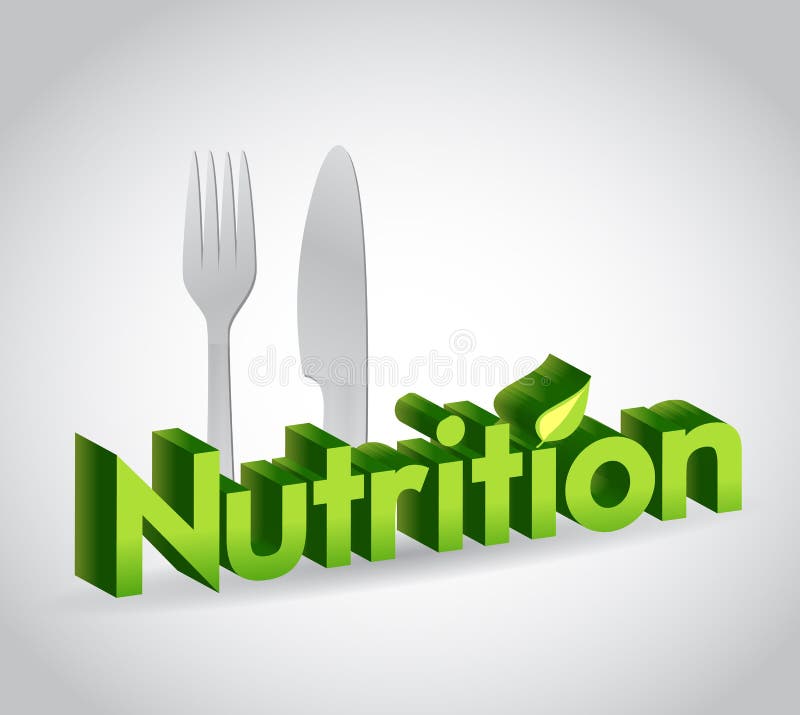 Nutrition stock vector. Illustration of natural, gradient - 18011597