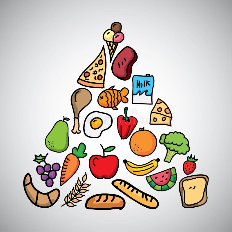 Nutrition Vector stock vector. Illustration of protein - 44580448