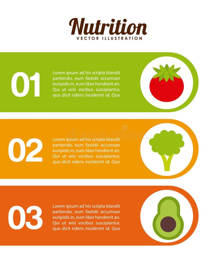 Nutritional food design stock vector. Illustration of nutritional ...