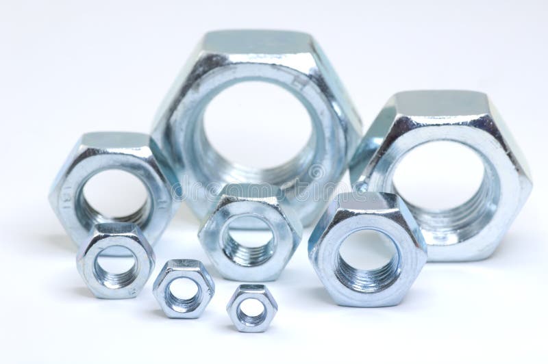Nuts stock image. Image of bolts, screws, hard, nuts, closeup - 3769677