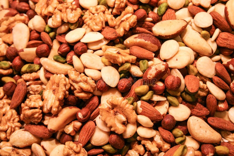 Nuts assortment stock photo. Image of barcelona, hazelnut - 96473242
