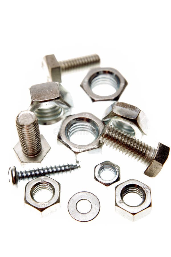 Nuts and bolts stock photo. Image of threads, hardware - 15204858