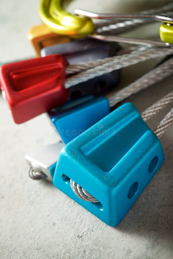 Nuts for climbing stock image. Image of object, loop - 213080371