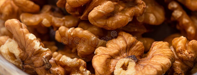 Nuts in close-up. stock image. Image of nutrient, food - 183129483