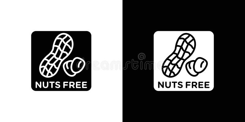 Nuts Free Icon Isolated Flat Vector in Outline Stock Vector ...
