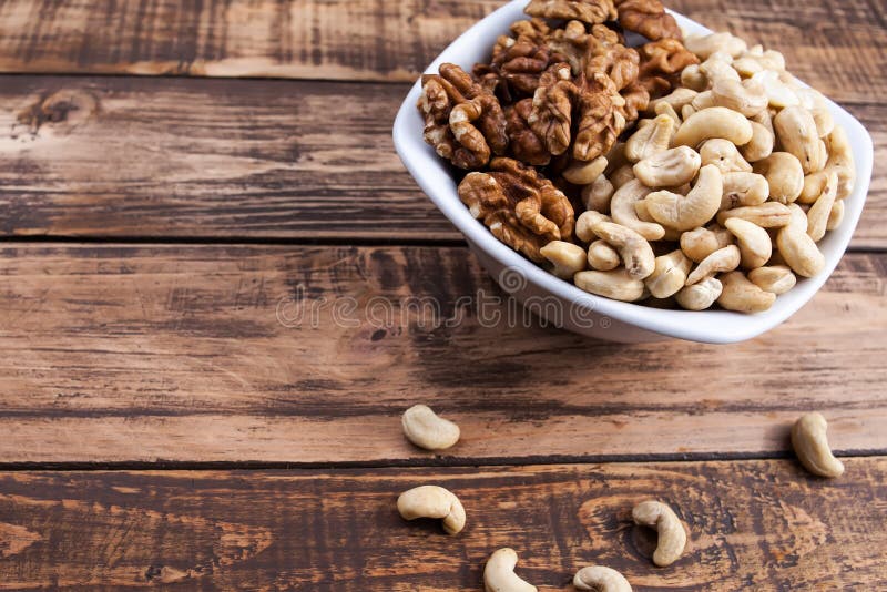 Nuts in hands stock image. Image of health, anis, almond - 90247561