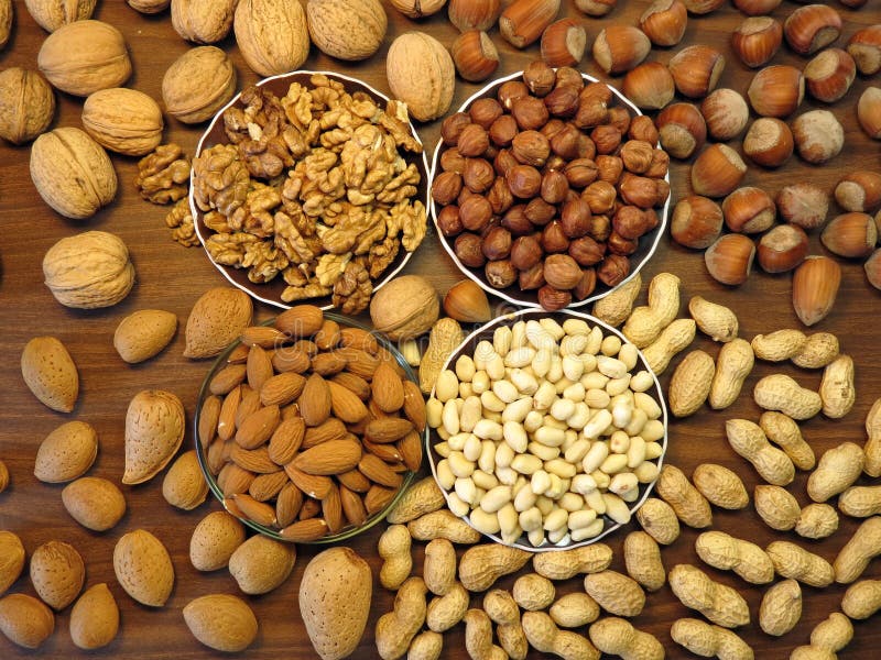 Nuts pattern stock photo. Image of food, background, nutrition - 37024294