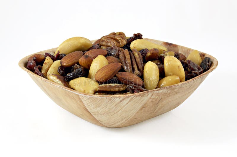 Nuts, Raisins, Figs and Almonds Stock Image - Image of isolated, snacks ...