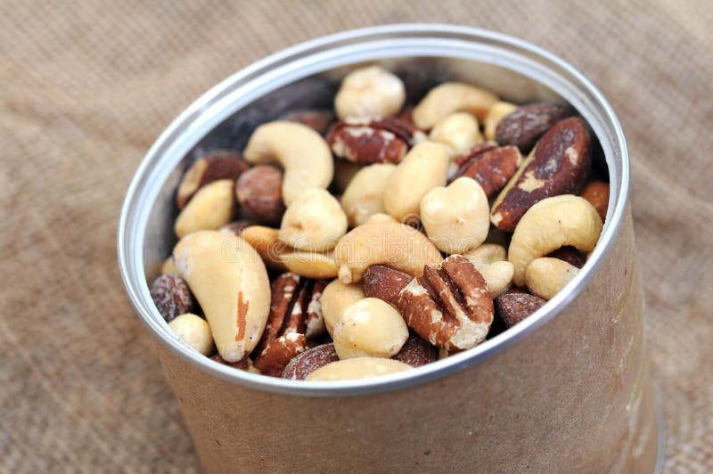 Nuts stock image. Image of healthy, mixed, snack, roasted - 63140879