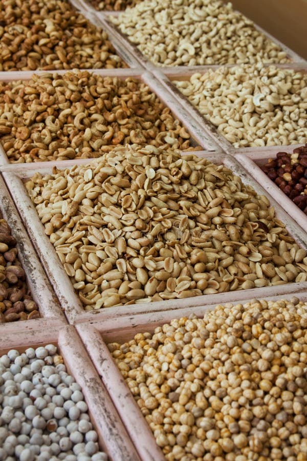 Nuts and spices stock image. Image of dubai, market, bazaar - 14394075