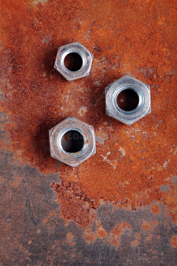 Nuts stock photo. Image of construct, rust, supplies - 38971998