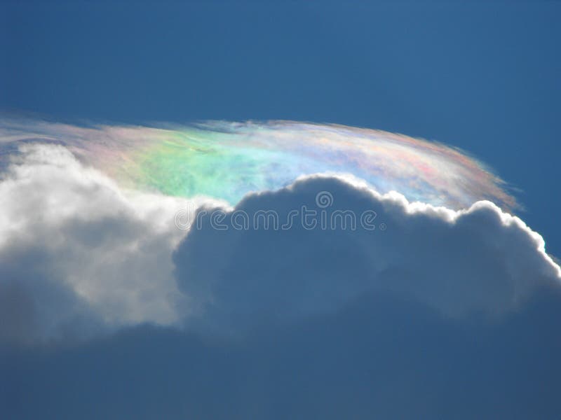 Nuvola colorata Rainbow fotografia stock. Immagine di colorato - 28093888