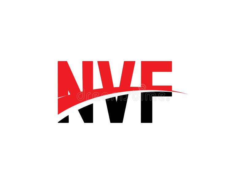 NVF Letter Initial Logo Design Vector Illustration Stock Vector ...