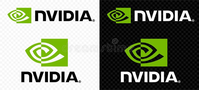 Nvidia Logo. Editorial Vector Illustration Editorial Image ...