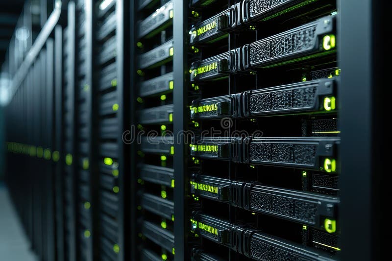 NVIDIA A100 Server Rack Display with High-Performance GPUs Stock ...