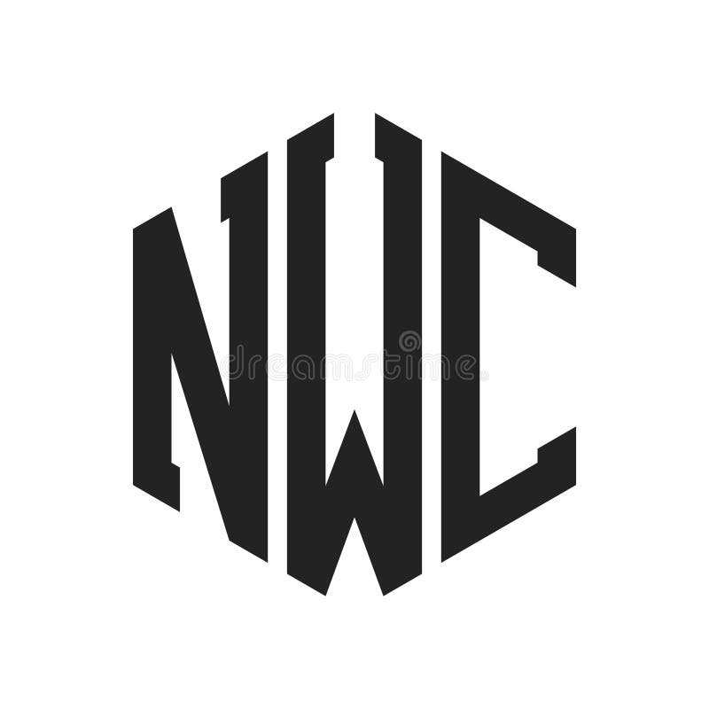 NWC Logo Design. Initial Letter NWC Monogram Logo Using Hexagon Shape ...