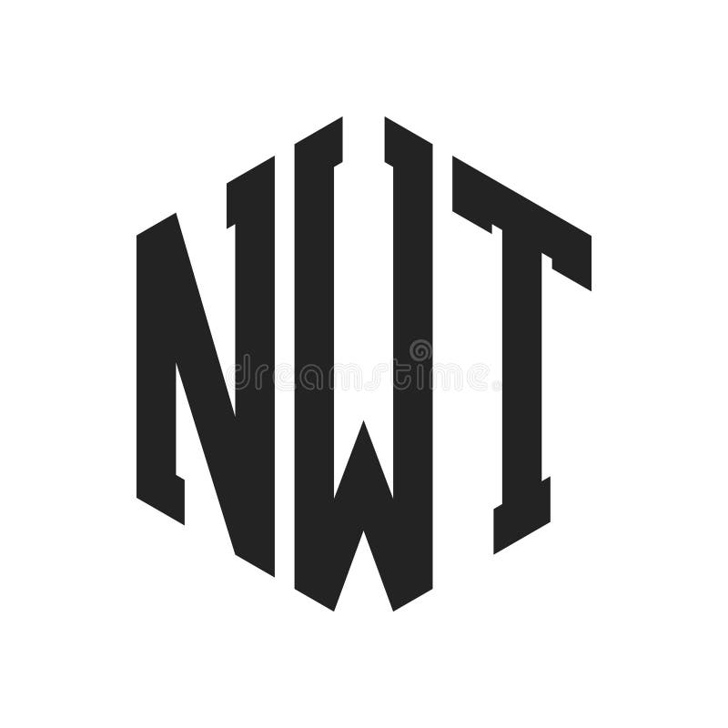 NWT Logo Design. Initial Letter NWT Monogram Logo Using Hexagon Shape ...