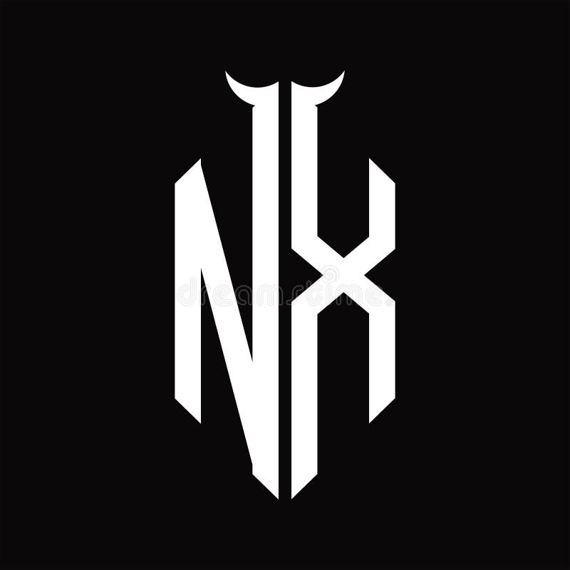 Background Nx Monogram Initials Letter Logo Stock Illustrations – 137 ...