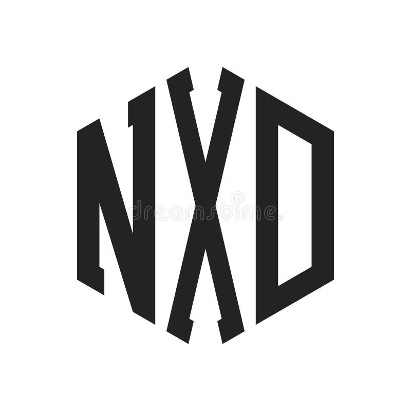 NXD Logo Design. Initial Letter NXD Monogram Logo Using Hexagon Shape ...