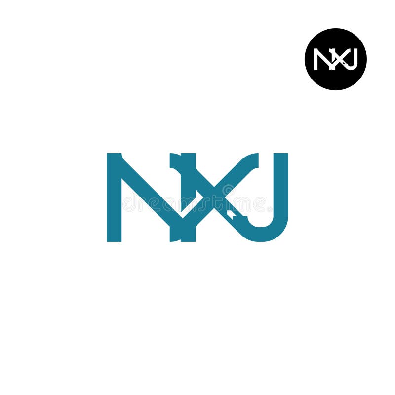 Nxj Monogram Stock Illustrations – 11 Nxj Monogram Stock Illustrations ...
