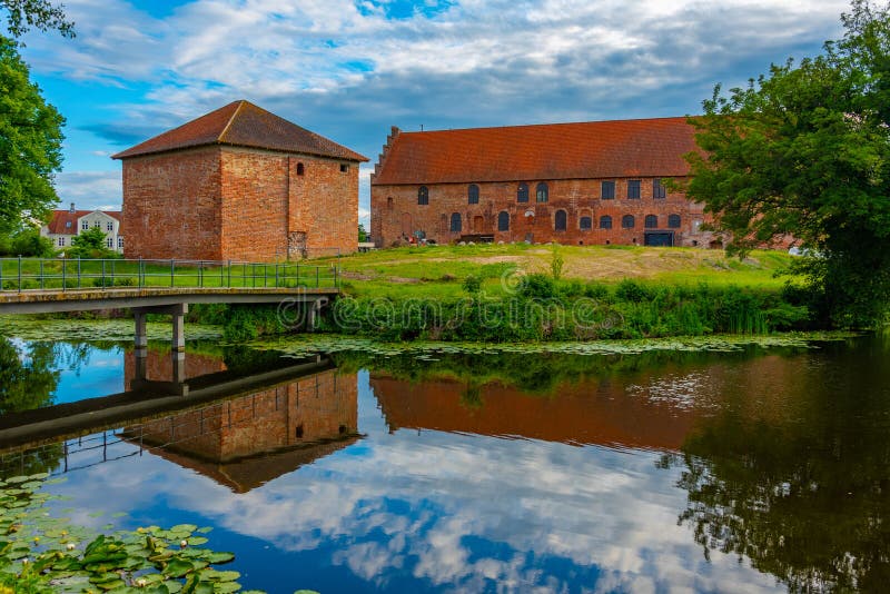 Nyborg Slot Castle in Denmark Stock Image - Image of romantic, outdoors ...