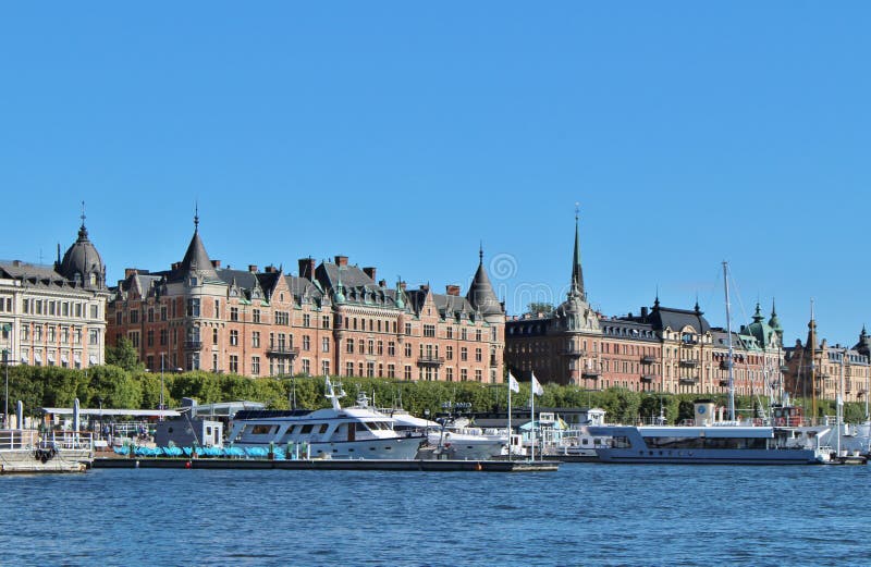 Nybroviken in Stockholm redaktionelles stockfotografie. Bild von ...