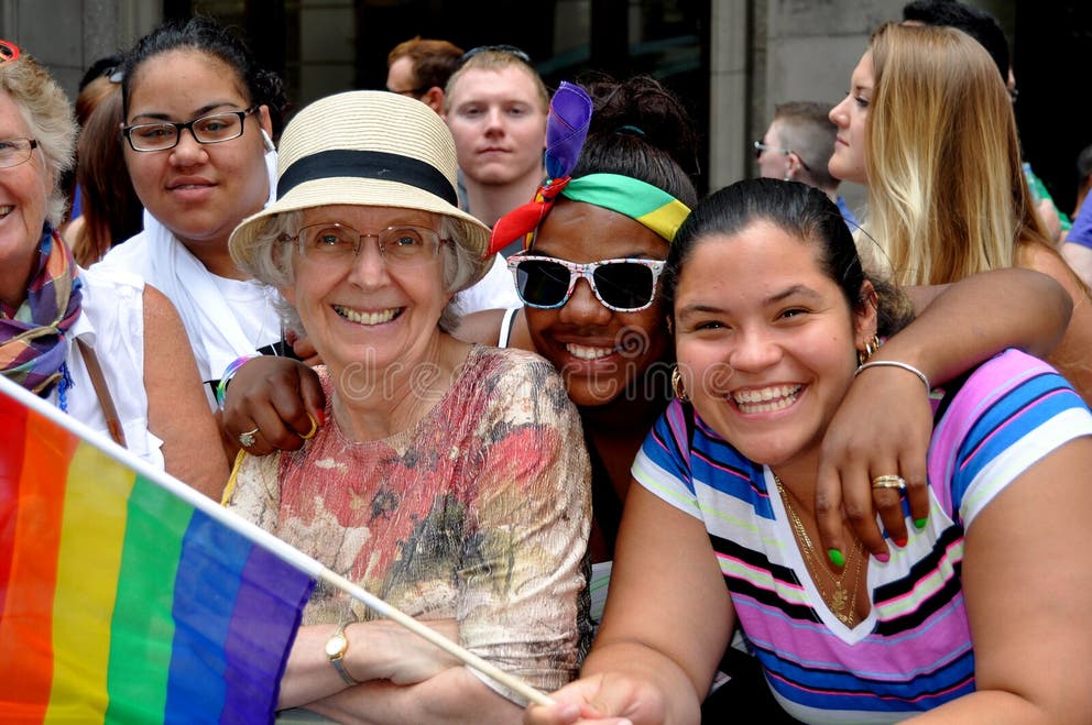 NYC: 2012 Gay Pride Parade editorial image. Image of june - 25436785