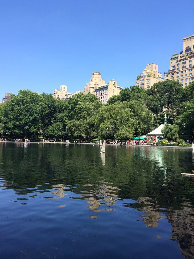 NYC Central Park stock image. Image of summer, park, central - 67849487