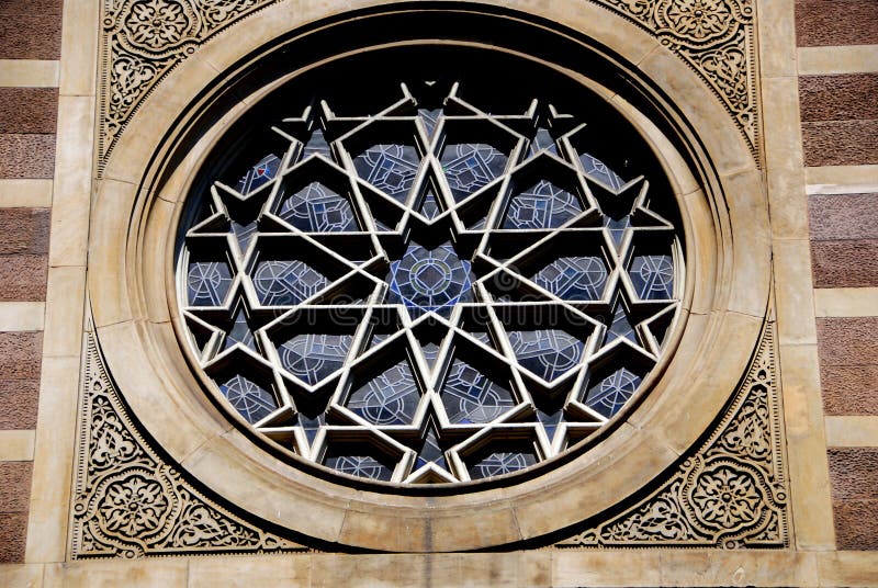 NYC: Central Synagogue Rose Window Picture. Image: 9530134