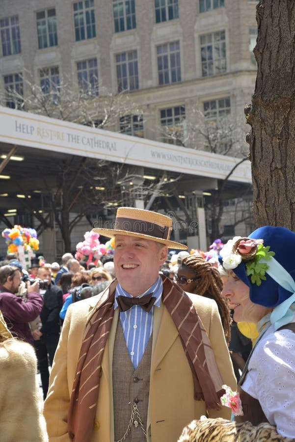 NYC Easter Parade editorial image. Image of flamboyance - 47077185