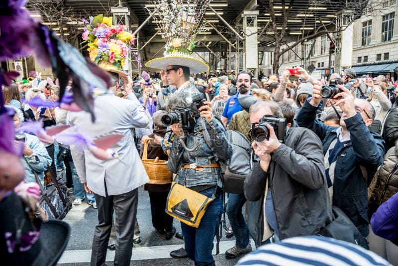 NYC Easter Parade editorial image. Image of finery, news - 47077320