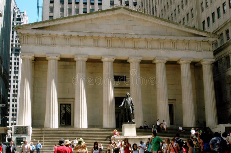 Federal Hall stock image. Image of district, building - 6871959