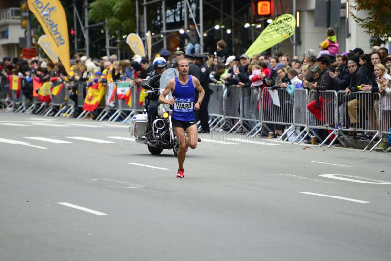 2017 NYC Marathon - Jared Ward Editorial Photography - Image of ...
