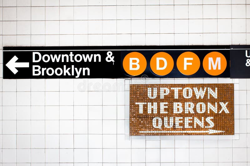 NYC Subway Sign stock image. Image of circles, signs - 19771519