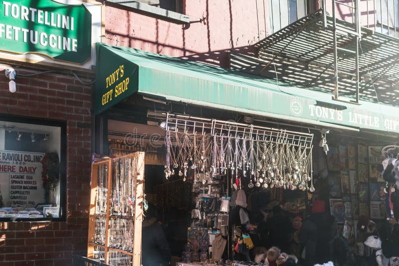 NYC/USA 02 JAN 2018 - Local Commerce in New York. Editorial Stock Photo ...