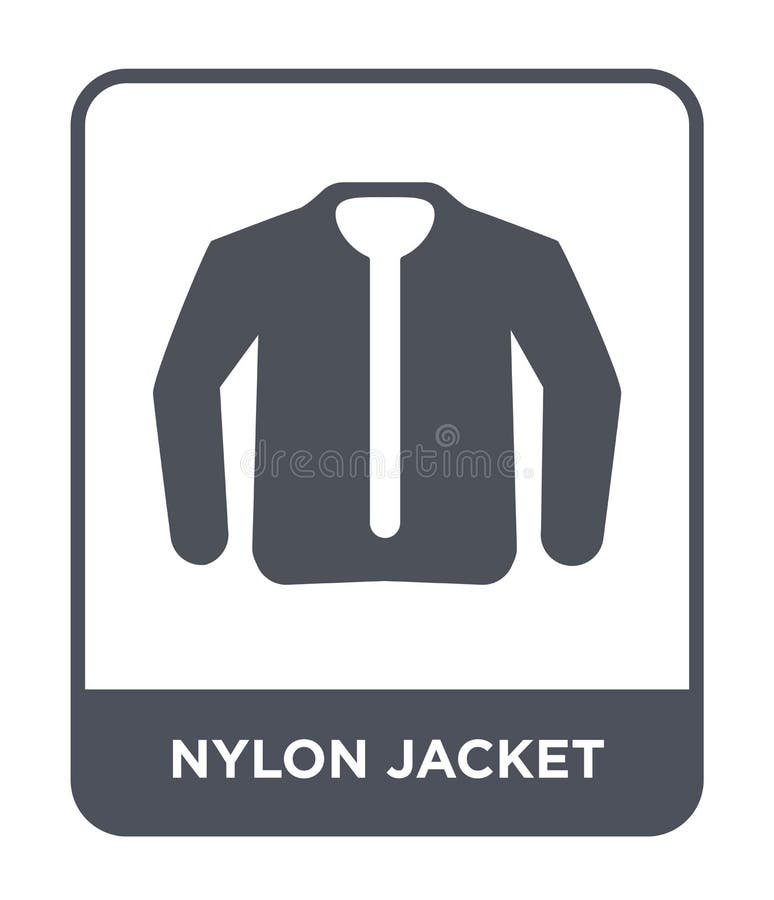 Nylon Jacket Icon In Filled, Thin Line, Outline And Stroke Style ...