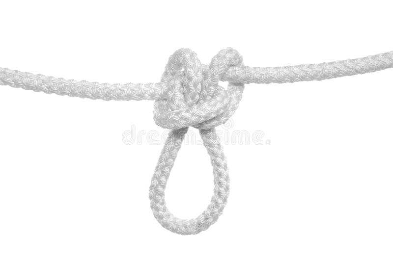 Nylon rope stock photo. Image of secure, attached, loopable - 7538014