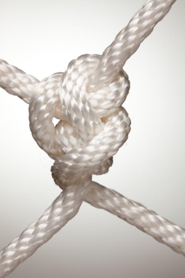 Nylon Rope Knot stock photo. Image of nylon, fasten, protection - 10242868