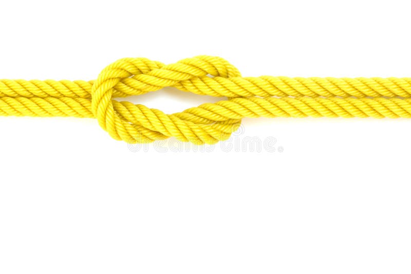 Nylon Ropes Isolated on White Background Stock Image - Image of ...