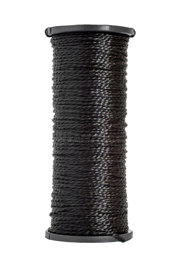 Nylon Shoe Thread on a White Background Stock Image - Image of textured ...