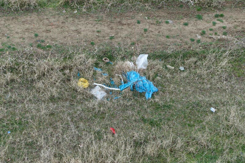 Nylon Waste that Does Not Disappear in Nature, Environmental Pollution ...