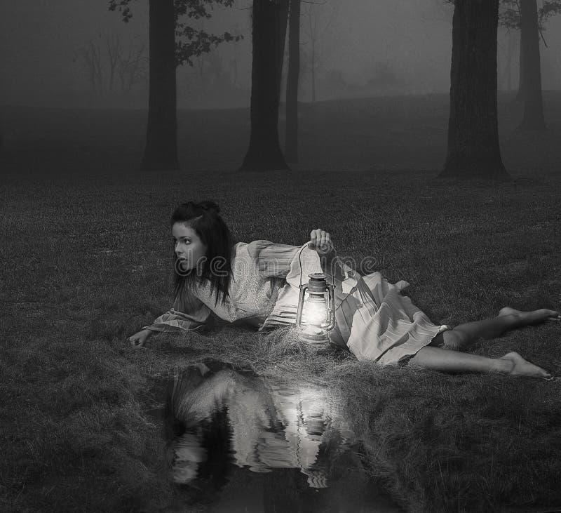 The Nymph. stock image. Image of classic, morning, building - 21377445