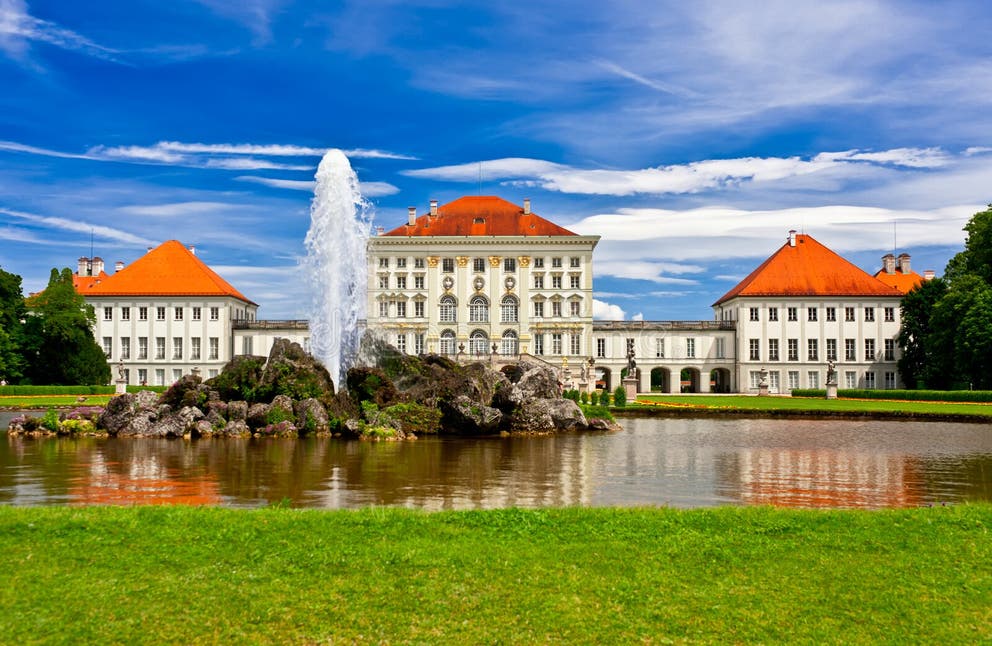 Nymphenburg castle stock photo. Image of schloss, outdoor - 25332768