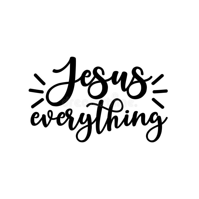 Calligraphy Jesus Stock Illustrations – 7,375 Calligraphy Jesus Stock ...